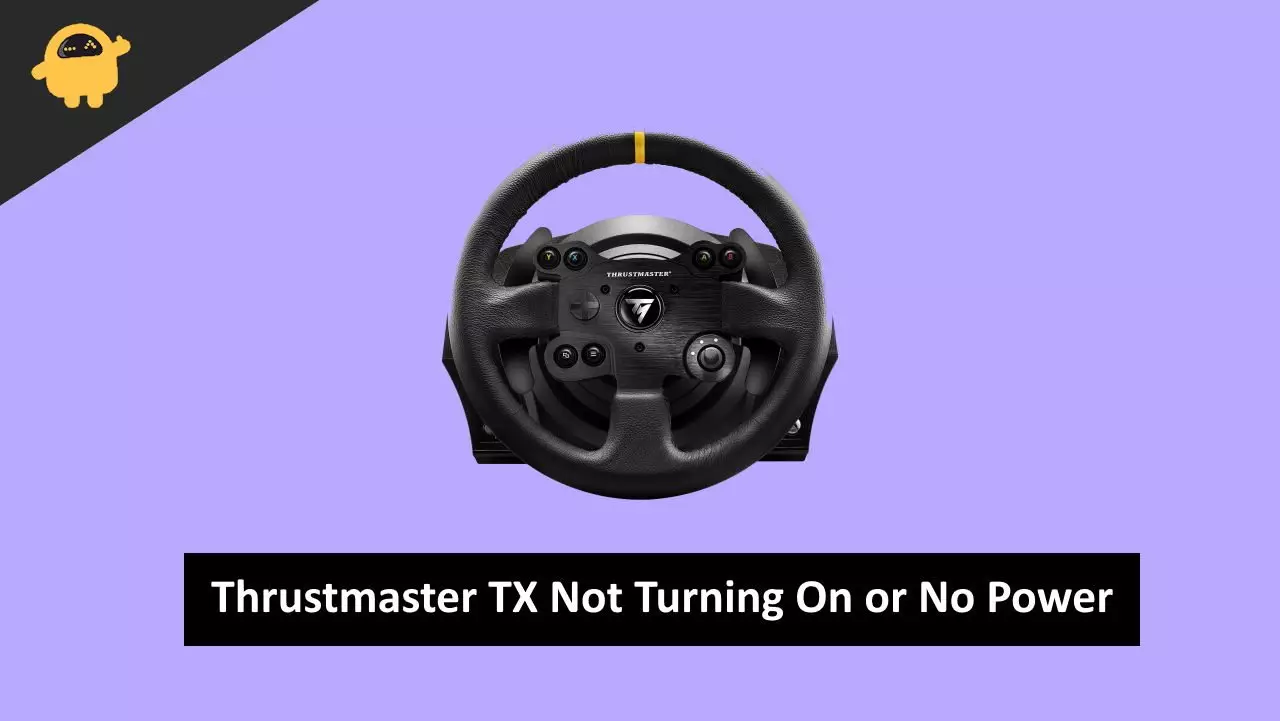 Thrustmaster TX se nezapíná nebo není napájení, jak to opravit?