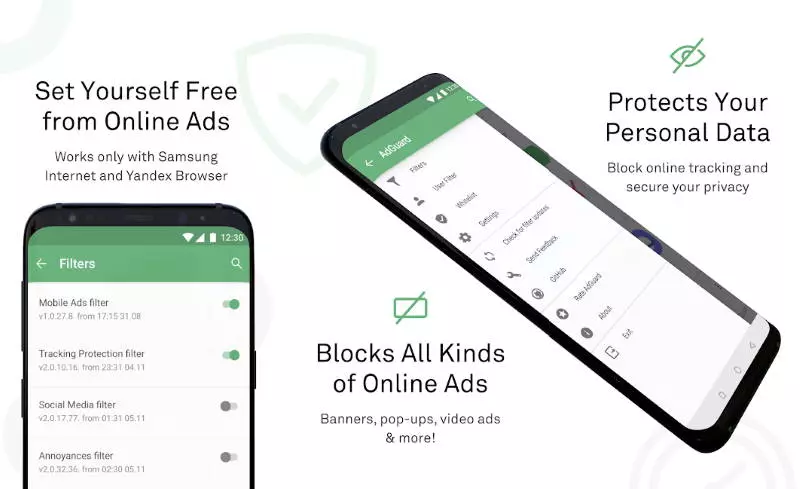 adguard getur lokað á allar auglýsingar á Android smarhone þínum