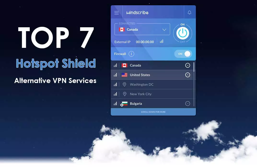 บริการ VPN ทางเลือก Hotspot Shield 7 อันดับแรกที่คุณสามารถใช้ได้