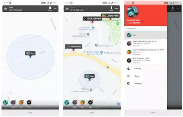 Най-добрите безплатни приложения за Android за намиране на вашите приятели чрез GPS 1182_2
