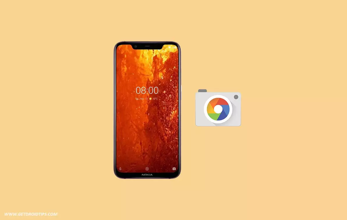 Download Google Camera foar Nokia 8.1 mei HDR + / Night Sight [GCam]