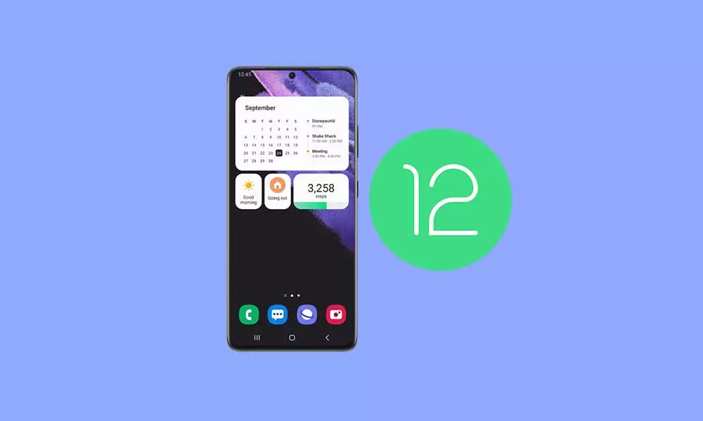Laadige alla Android 12 One UI 4.0 Beta 1 Samsung Galaxy S21, S21 Plus ja S21 Ultra jaoks