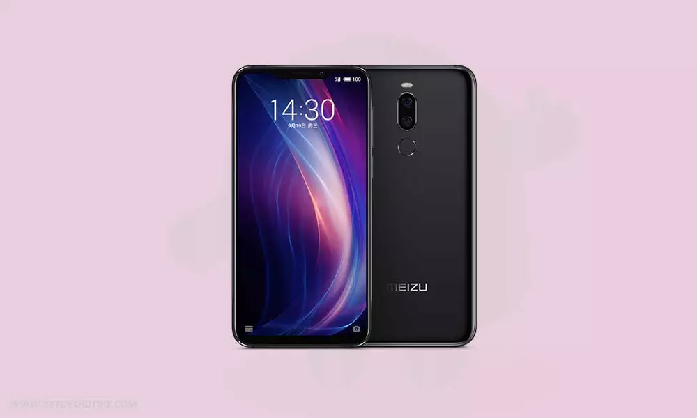 Luet AOSP Android 11 op Meizu X8 erof an installéiert