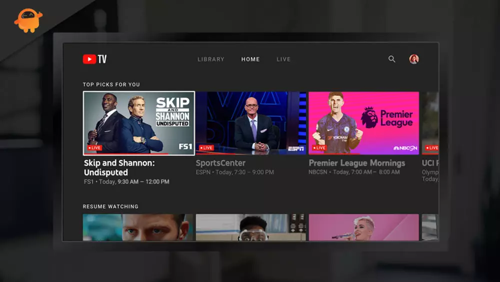 Fix: YouTube TV App e le o galue ile Firestick