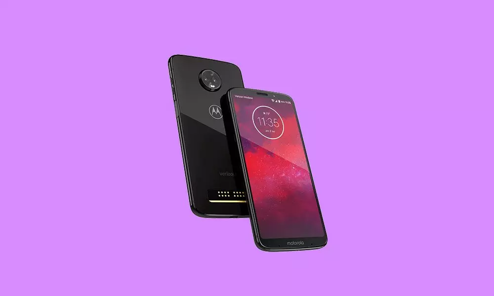 Laadige Android 11-ga Moto Z3 Play alla Pixel Experience ROM