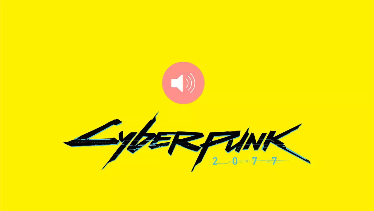 Gyara Cyberpunk 2077 Babu Sautin Sauti Mai Sauti