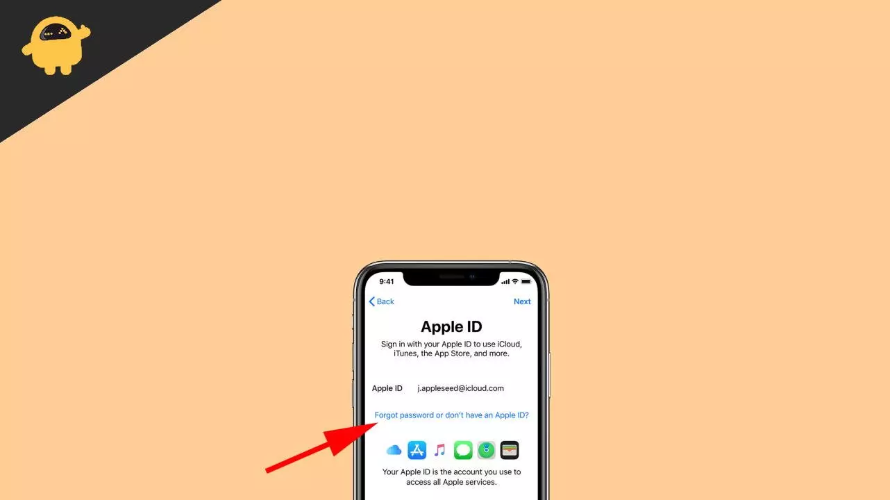 Hoe om vas te herstel met die opstel van jou Apple ID op iPhone 1313 Pro13 mini