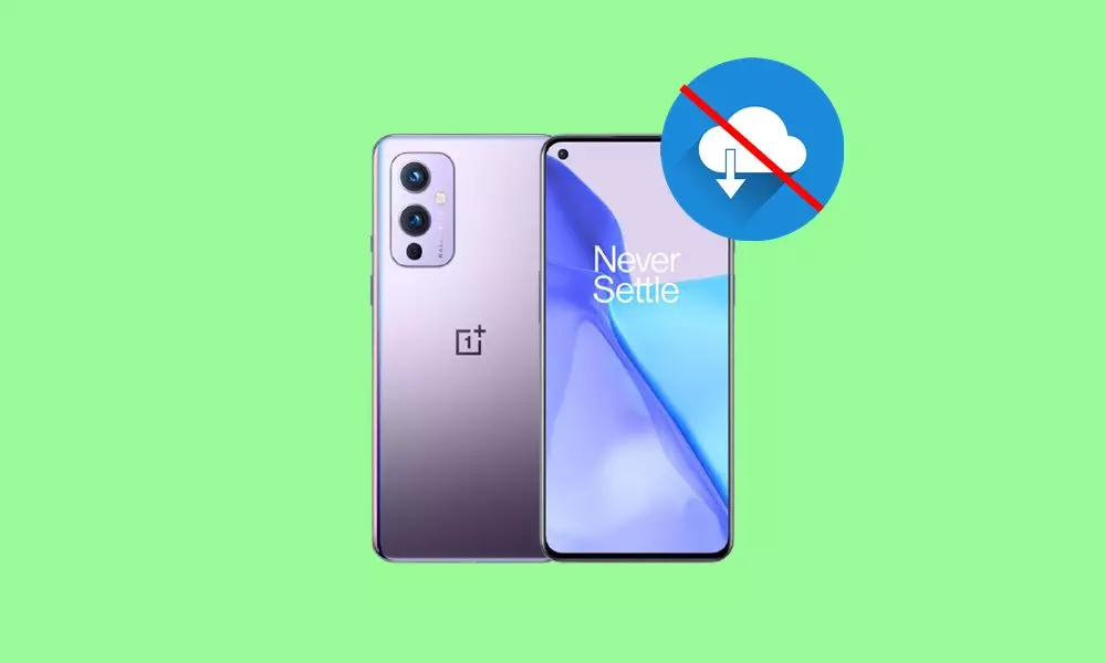 លុបគណនី OnePlus និងសេវាកម្មពពកចេញពី OnePlus 9/9 Pro/9R