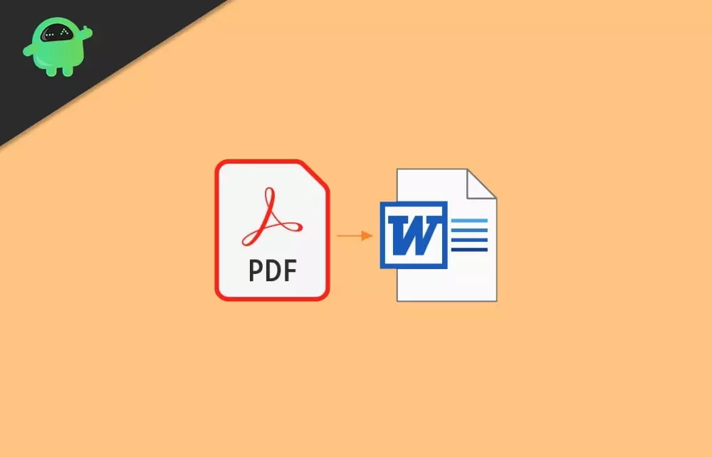 ជួសជុល៖ PDF នឹងមិនបំលែងទៅជា Word ទេ។