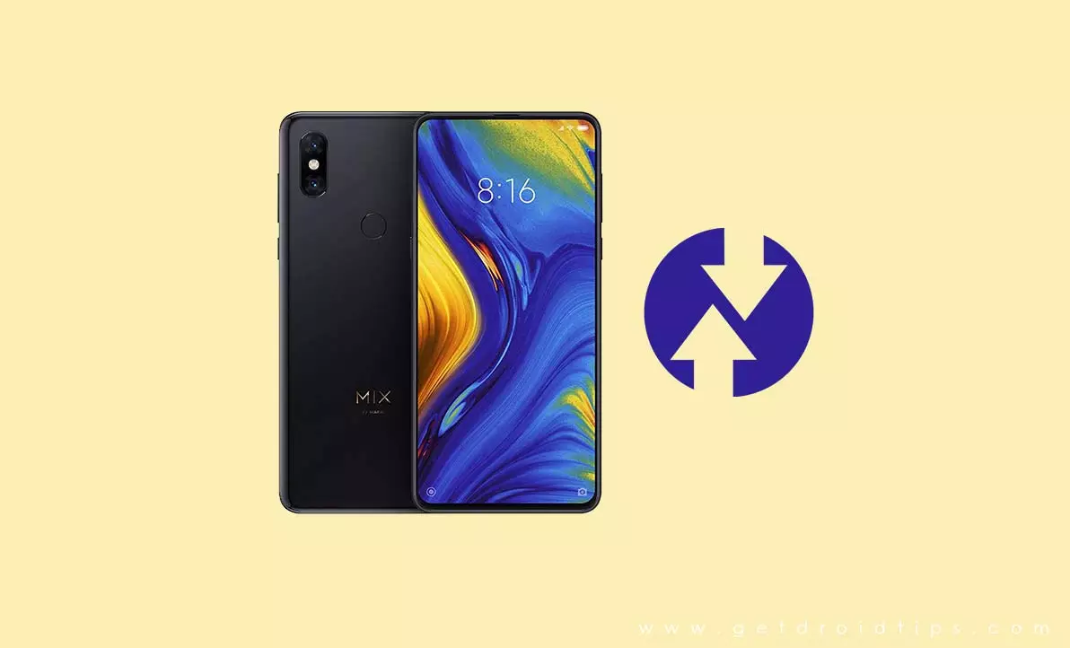 Farfadowar TWRP na hukuma akan Xiaomi Mi Mix 3 (Yadda ake Tushen da Shigarwa)