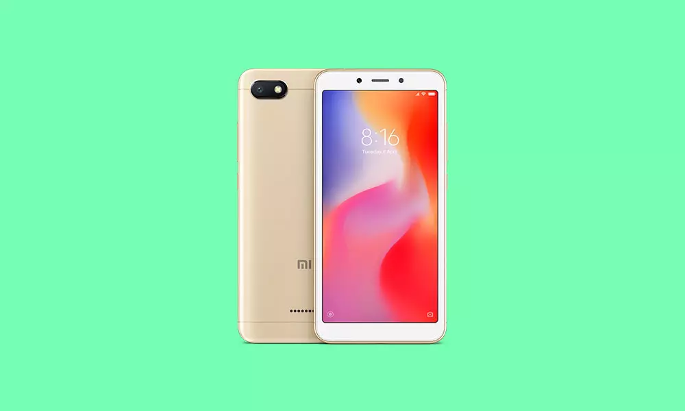 Soo kabashada rasmiga ah ee TWRP ee Redmi 6A (sida loo rujiyo oo loo rakibo)