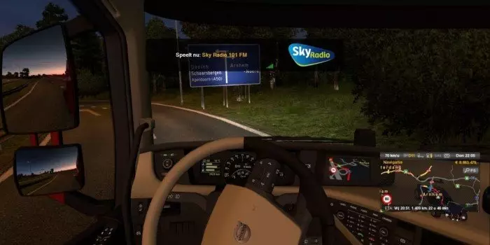 Euro Truck Simulator 2 Najboljši grafični mod