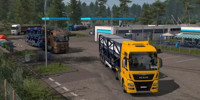 Euro Truck Simulator 2 Eng yaxshi Grafika Mod