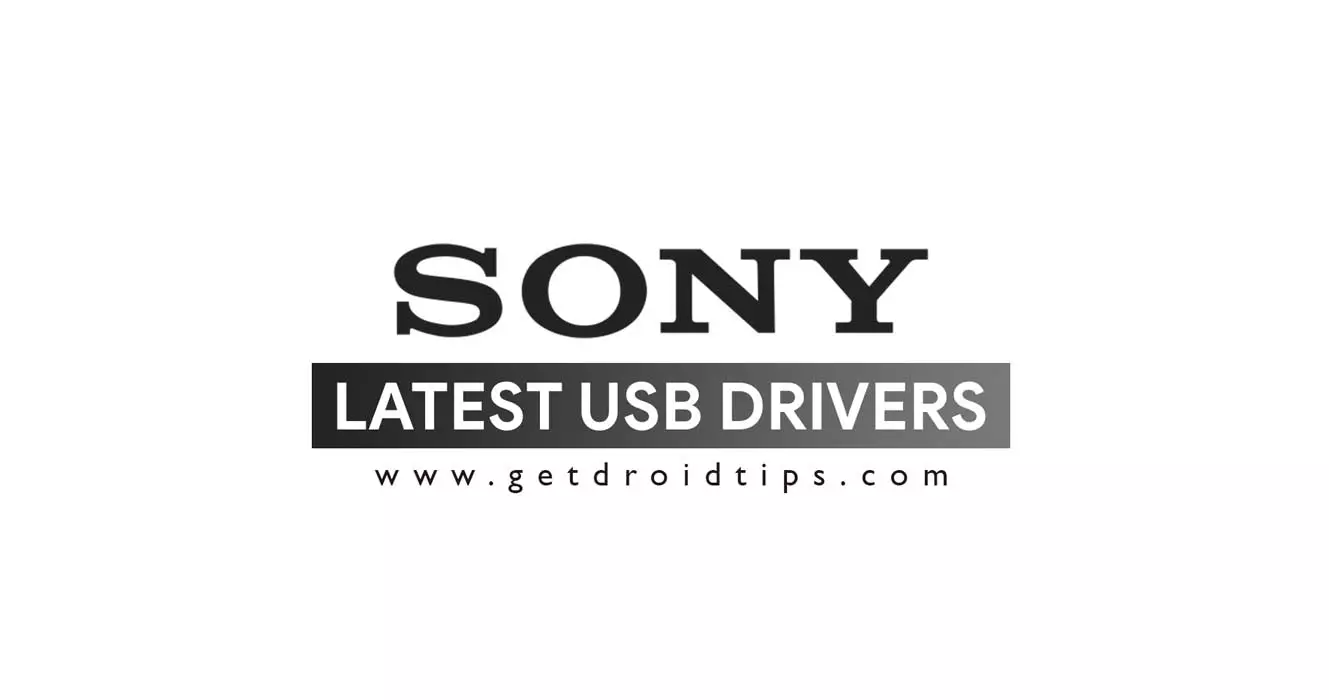 Télécharger les derniers pilotes USB Sony et le guide d'installation