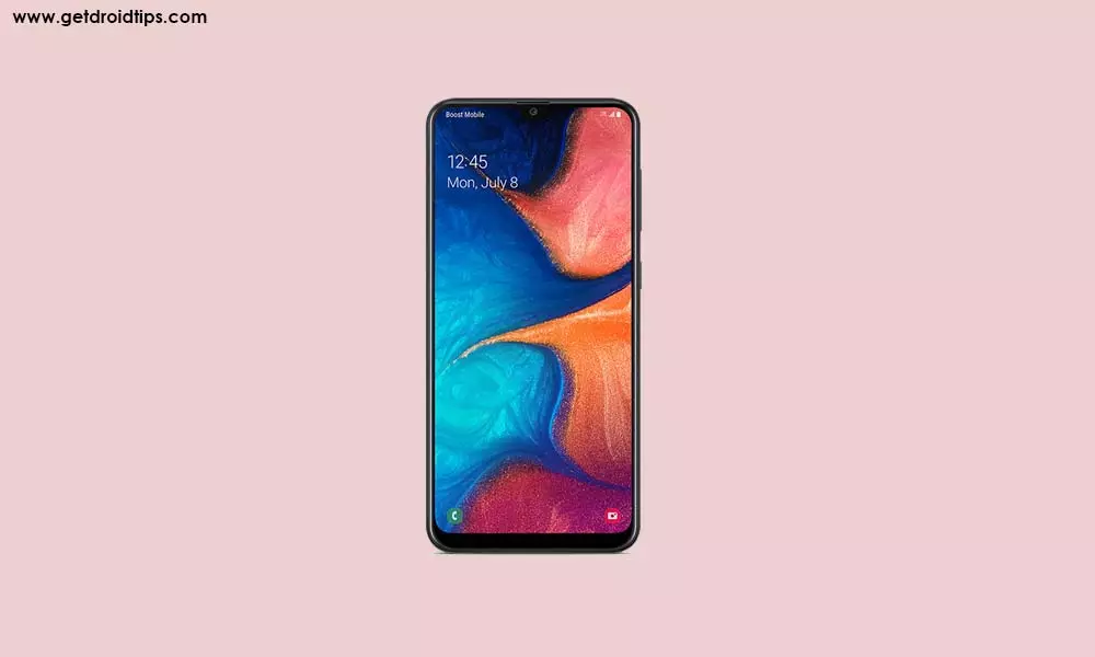 „Samsung Galaxy A20 Stock“ programinės aparatinės įrangos naujinys: SM-A205F/FN/G/GN