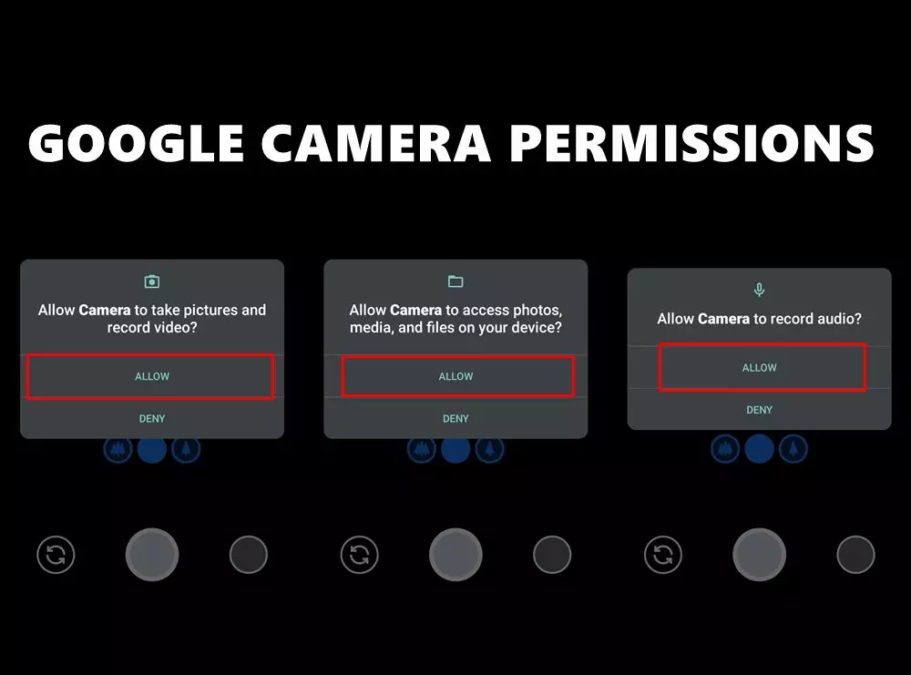 google camera note 20 ruxsatnomalari