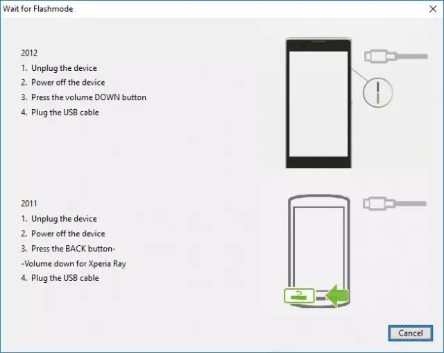 Ceangal sony xperia