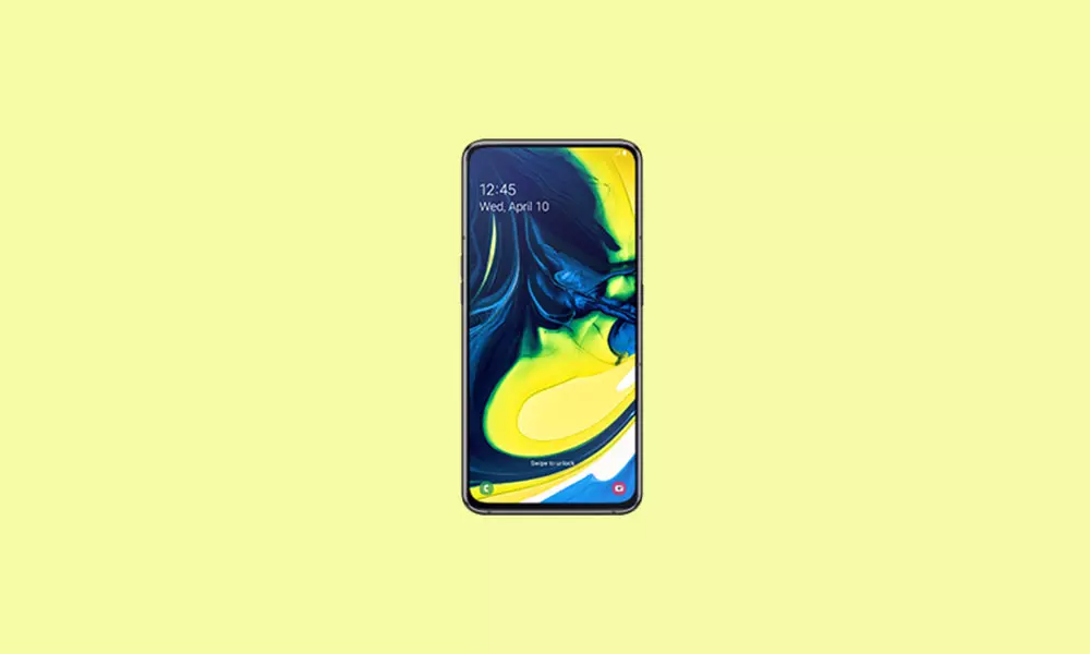 Kuidas installida TWRP taastamist seadmesse Galaxy A80 (SM-A805F) ja juurutada see