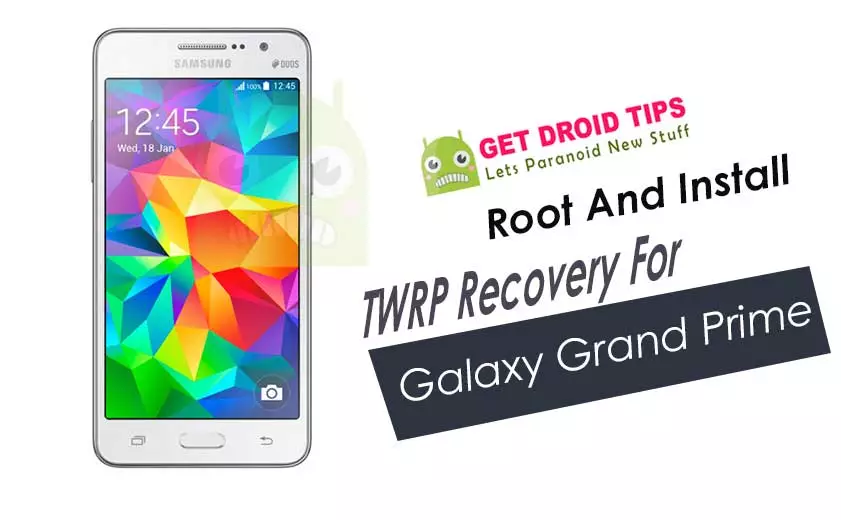 Ametlik TWRP taastamine Galaxy Grand Prime'is ja selle juurutamine (kõik variandid)