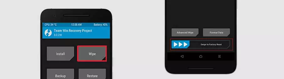 TWRP-ওয়াইপ-সিস্টেম-ডেটা-এবং-ক্যাশে-স্ক্রিনশট