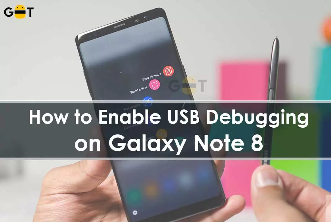 Kako omogućiti USB otklanjanje pogrešaka na Galaxy Note 8