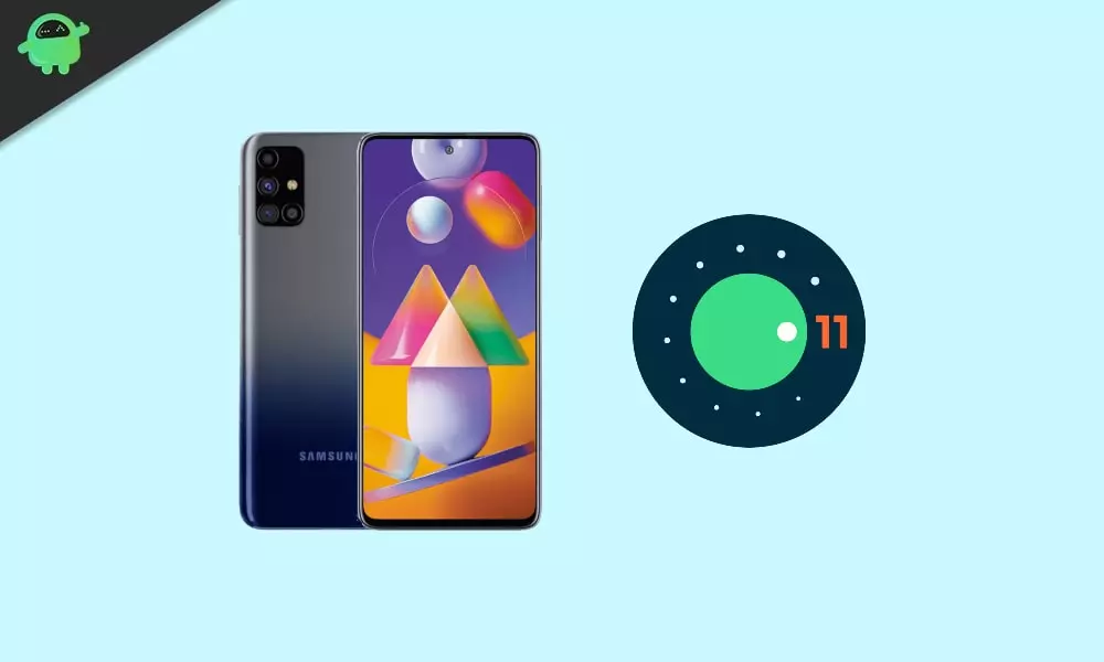 អាប់ដេត Galaxy m31s Android 11