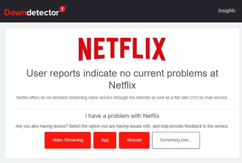 ກວດເບິ່ງເຄື່ອງແມ່ຂ່າຍຂອງ Netflix