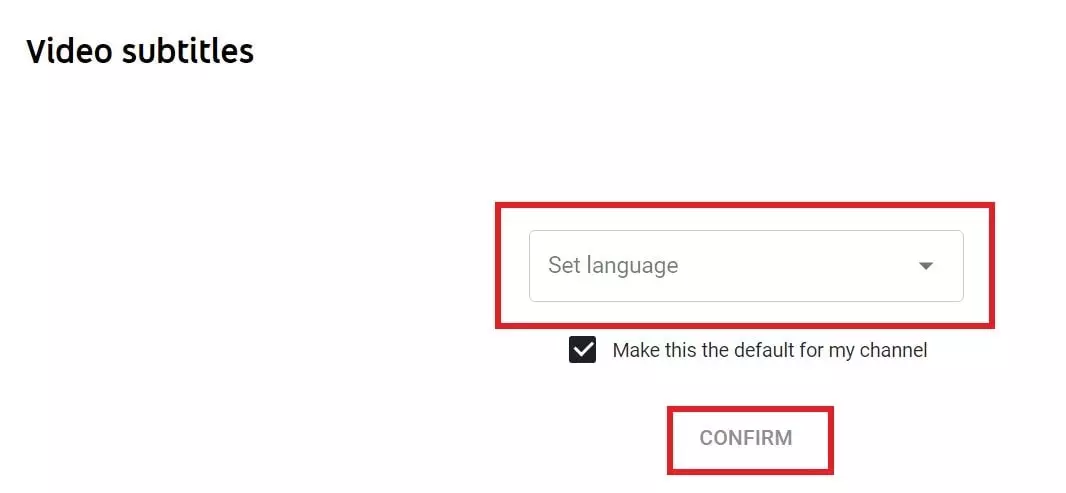 ভিডিও সাবটাইটেলের জন্য আপনি কোন ভাষা ব্যবহার করতে চান তা সেট করুন