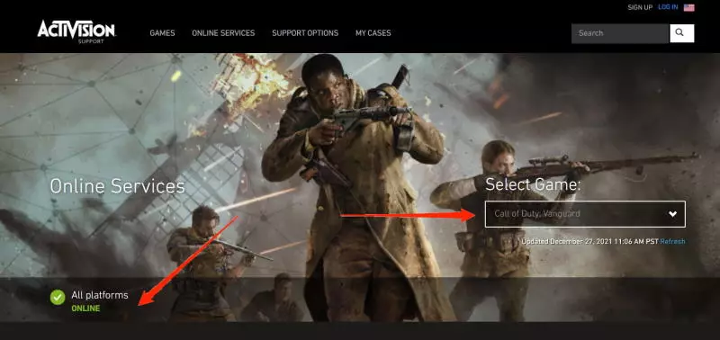 Come verificare se i server Call of Duty Vanguard sono inattivi? 31843_2