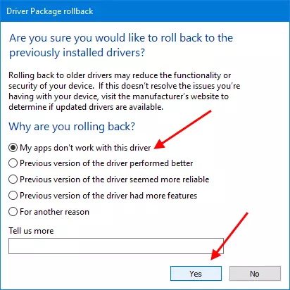 Come ripristinare il driver grafico Nvidia alla versione precedente in Windows 11/10 320_5