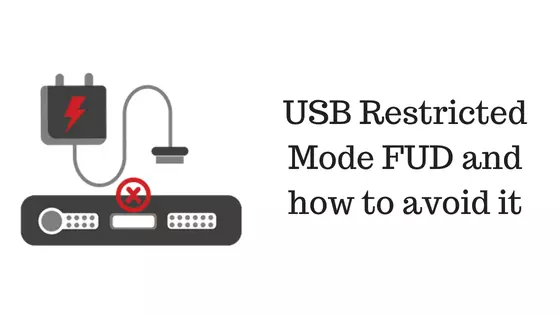 USB ನಿರ್ಬಂಧಿತ ಮೋಡ್ FUD ಮತ್ತು ಅದನ್ನು ತಪ್ಪಿಸುವುದು ಹೇಗೆ