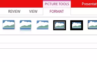 Cire Hoton Baya daga Hoto a cikin Microsoft PowerPoint