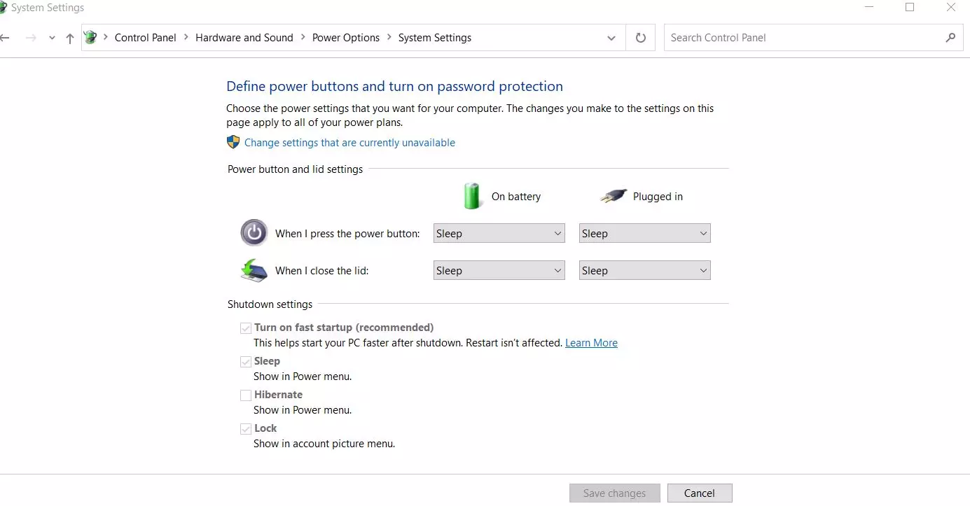 Wéi Fix Wann Laptop Batterie Draining Nom Shutdown 38153_10