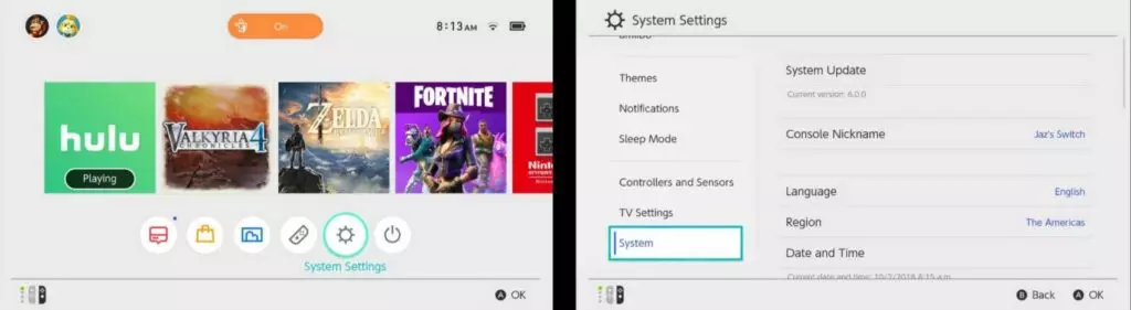 Как выполнить сброс настроек Nintendo Switch до заводских настроек