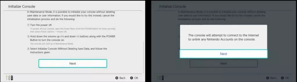 Comment effectuer une réinitialisation d'usine sur un commutateur Nintendo