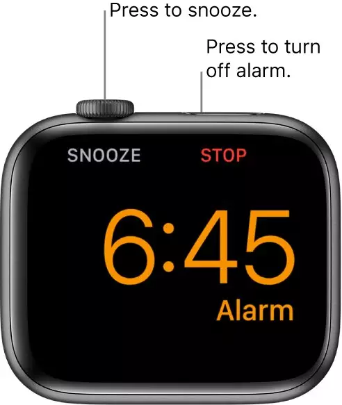 Setel alarm di Apple Watch