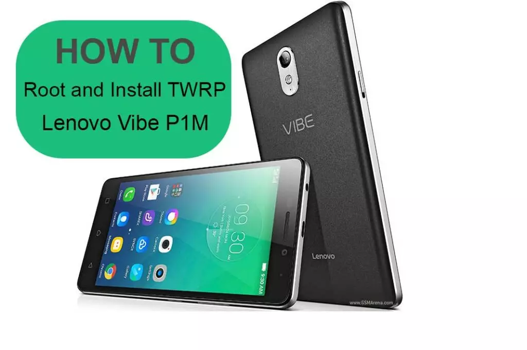 TWRP-återställning på Lenovo Vibe P1M