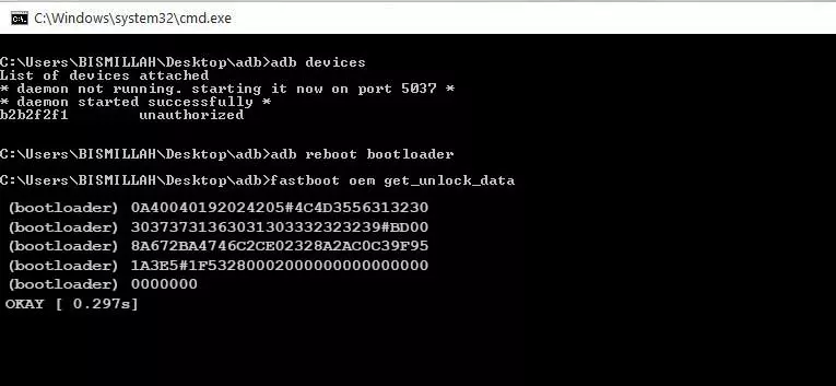 I-Fastboot Unlock