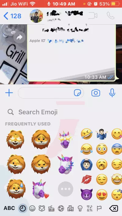 ວິທີການໃຊ້ສະຕິກເກີ iMessage Memoji ໃນ WhatsApp ຫຼືແອັບຯອື່ນໆ