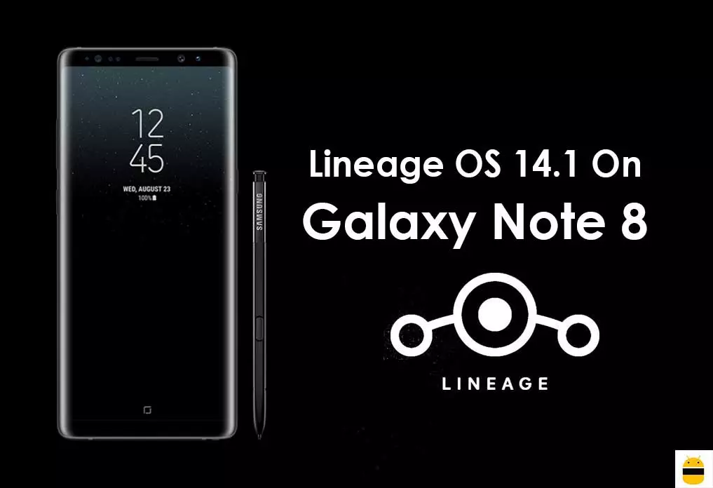 Galaxy Note 8にLineage OS 14.1をインストールする方法