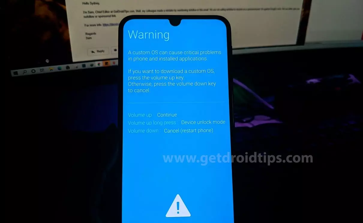 Samsung Galaxy A33 5G מדריך להעלאת אתחול לפתיחת נעילה | איך ל 628_10