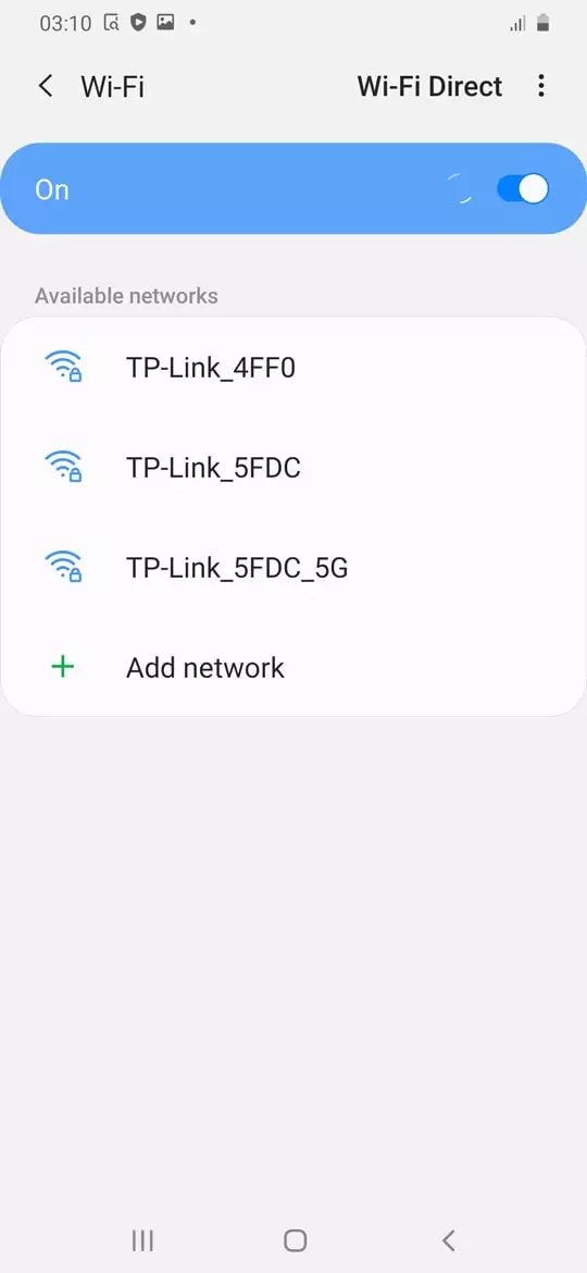 Wi-Fi Samsung