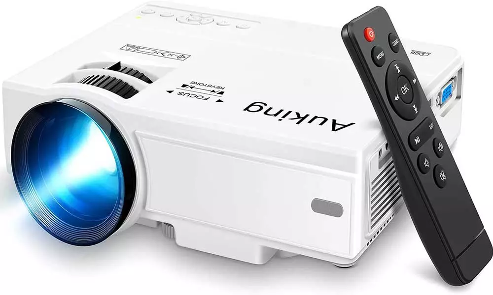 Solución: Auking Mini Projector Sen problema de funcionamento de son