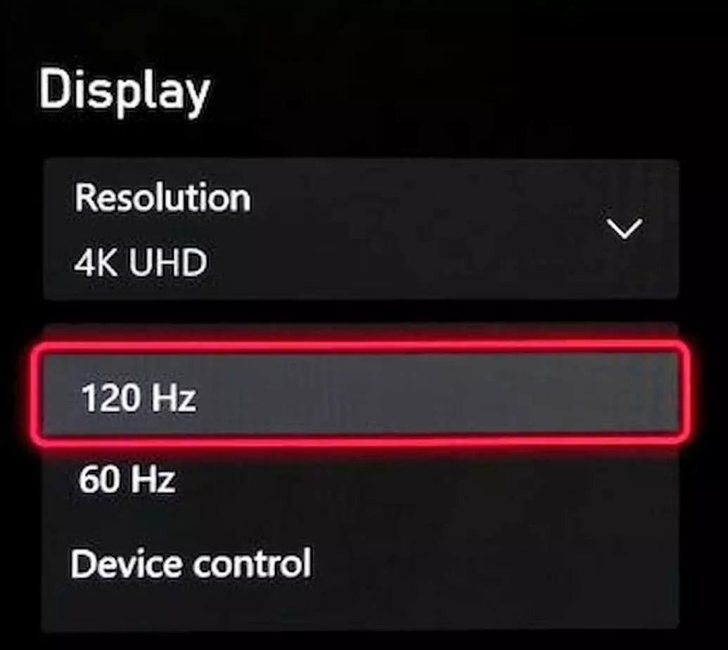 Düzəltmə: PS5 Monitorda 120hz-i göstərmir / tanımır 680_23