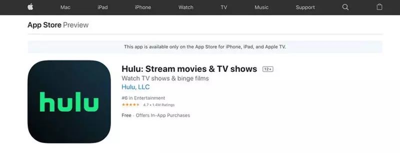 አስተካክል: Hulu መተግበሪያ ኦዲዮ በ iPad ላይ አይሰራም 747_7