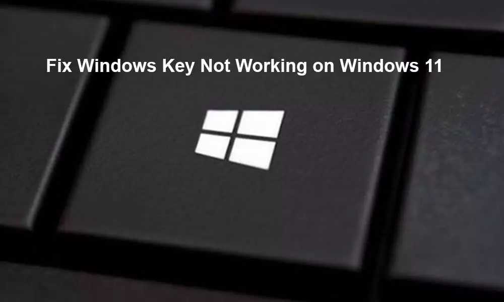 Conas Eochair Windows nach bhfuil ag obair ar Windows 11 a dheisiú