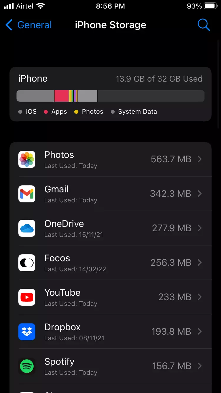 Offload Netflix-app in iOS-apparaat (4)